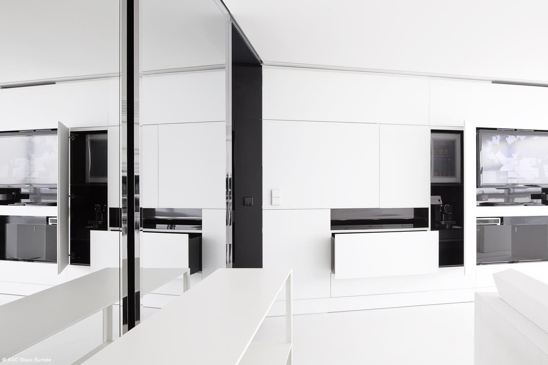 Matelac | le verre laqué mat pour la décoration intérieure